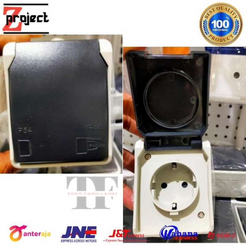 Promo GAO SCHUKO stop kontak saklar socket dinding outdoor colokan ...