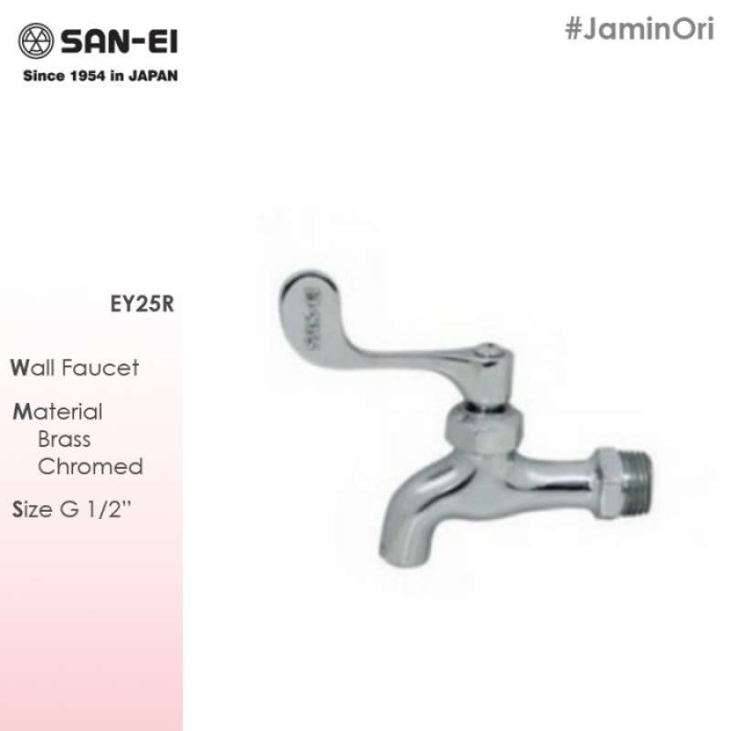 Promo San-Ei Kran Air - Kran Tembok Sink Tap EY 25 R Diskon 23% di Seller Waroka Store ...