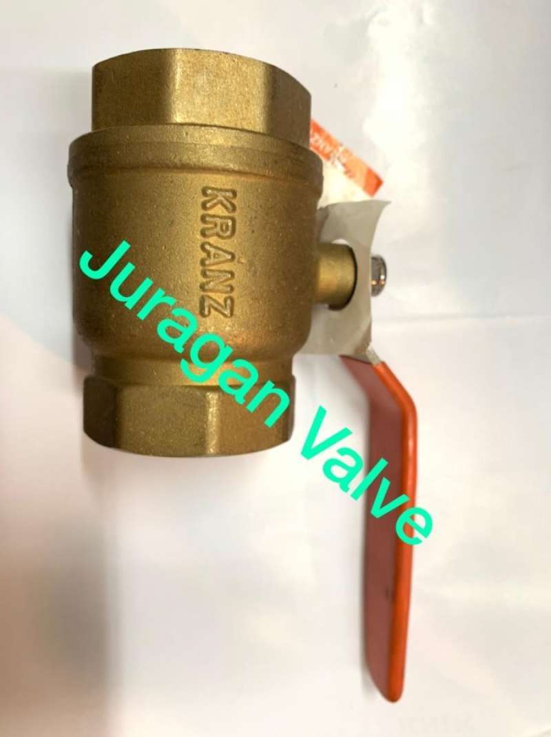 Promo Ball valve atau keran air atau kran air 1 inch kranz kuningan ...
