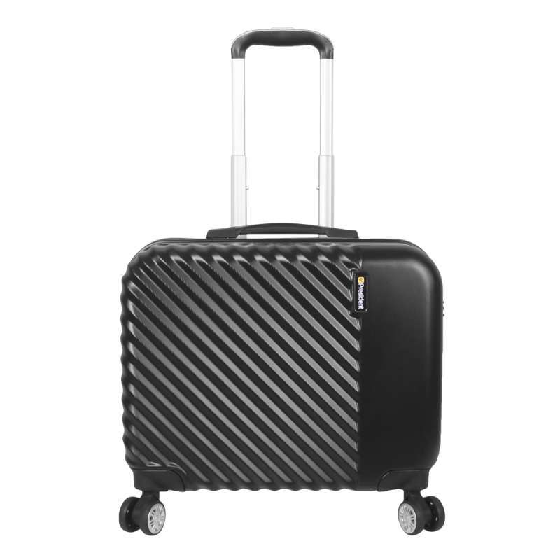 Promo President Cabin Bag Trolley C015 - 18 Inch - Dark Grey Diskon 50% ...