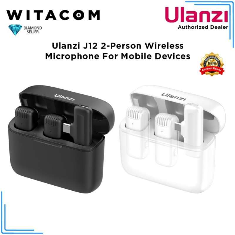 Promo Ulanzi J12 2-Person Wireless Microphone With Usb-C Connector ...