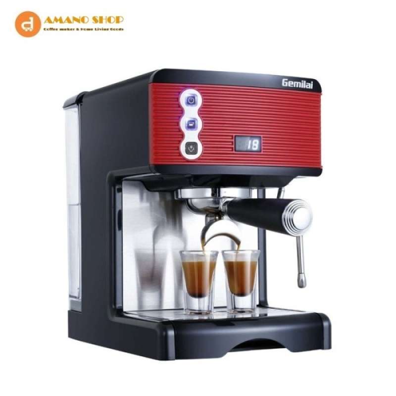 Jual GML ITALIAN ESPRESSO COFFEE MACHINE MESIN KOPI 15 BAR 1.7L JNCRM3601 di Seller Havana store ...