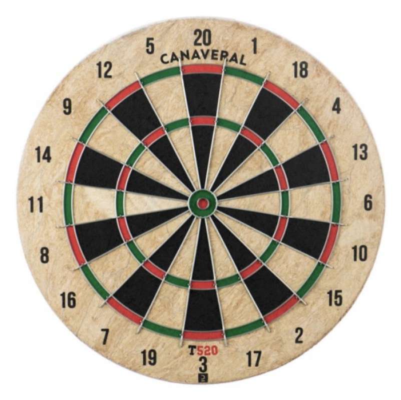 Jual Papan Dart Club 520 Traditional Dartboard di Seller enzo store ...