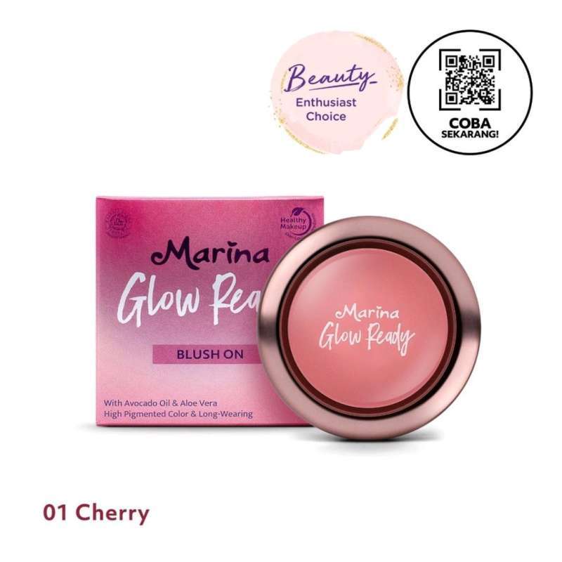 Jual Marina Glow Ready Powder Blush On Di Seller Plaza Kosmetik - 29 ...