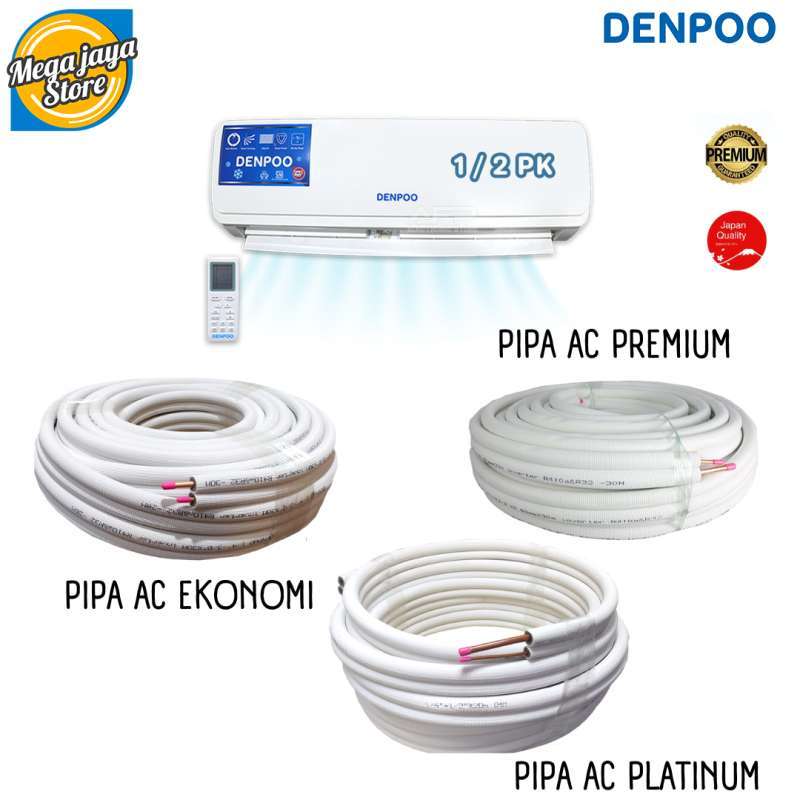 Jual Pipa Ac 1 2 Pk Denpo Platinum Original, Murah & Diskon Juni 2024 ...