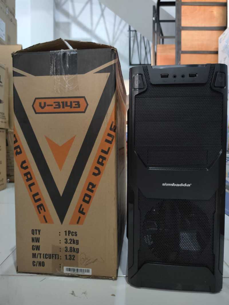 Jual Casing Simbadda Sim V 3143 Case Pc Komputer Usb 2.0 Include Psu ...