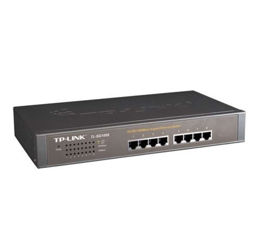 Jual TP-LINK TL-SG1008 8-Port Gigabit Desktop/Rackmount Switch di ... Jual TP-LINK TL-SG1008 8-Port Gigabit Desktop/Rackmount Switch di ...