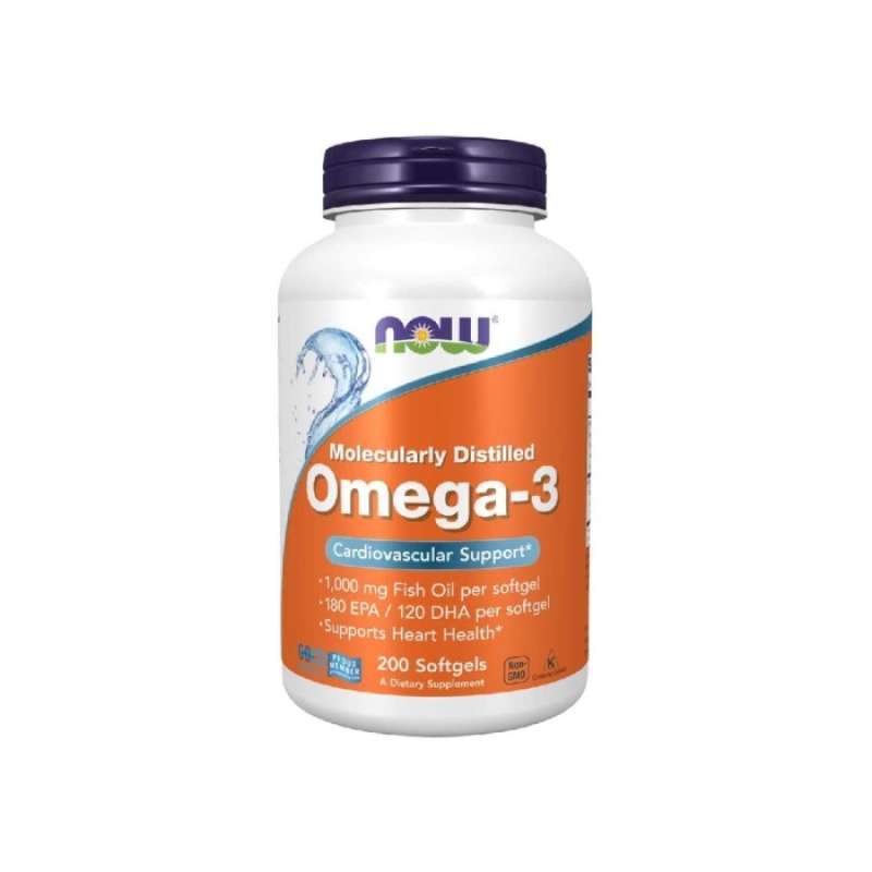 Jual Now Omega 3 1000mg Fish Oil 200 Softgels Expired 2025 Di Seller ...