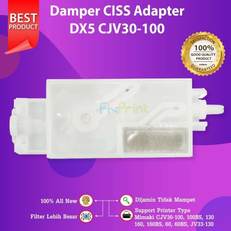 Promo Mimaki JV5 JV33 Damper CISS Adapter DTF DTG DX5 Dumper Printer ...