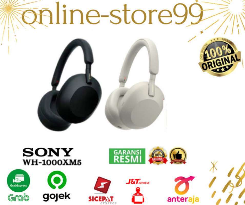 Jual Sony Wh 1000Xm5 / Wh1000Xm5 Noise-Cancelling Headphones Original di Seller BOCHI STORE ...