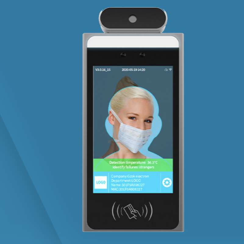Promo Noncontact Body Temperature Detection & Face Recognition Solution ...