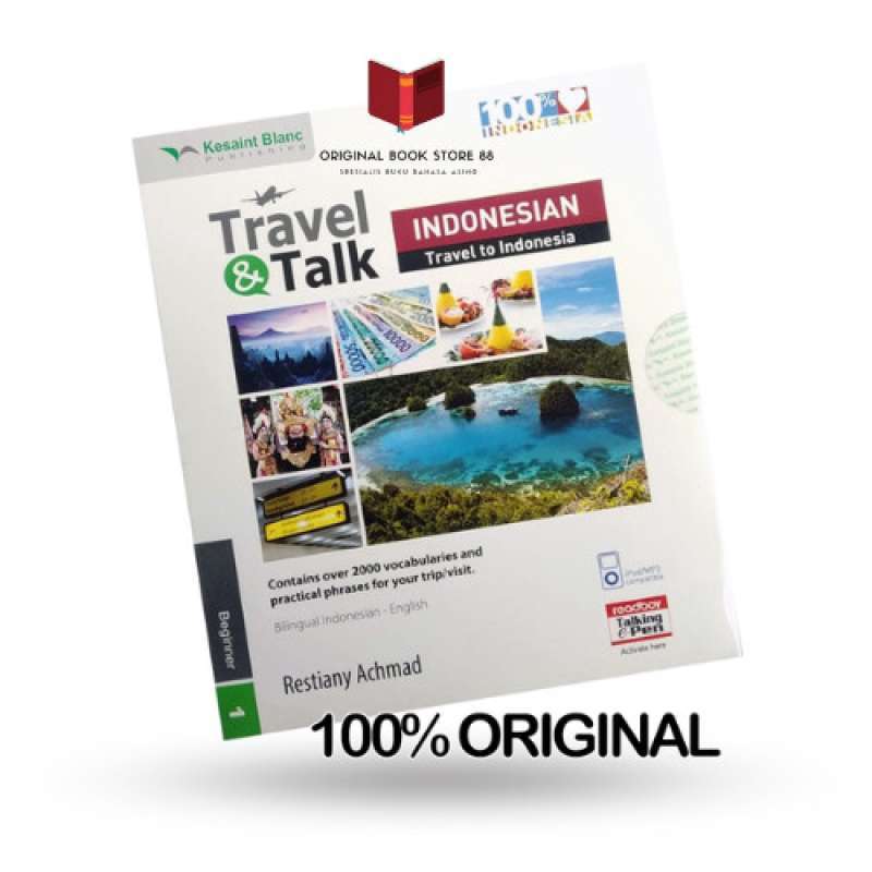 Promo Buku Travel &Talk Indonesian Travel To Indonesia Diskon 23% di Seller Emerald Store ...