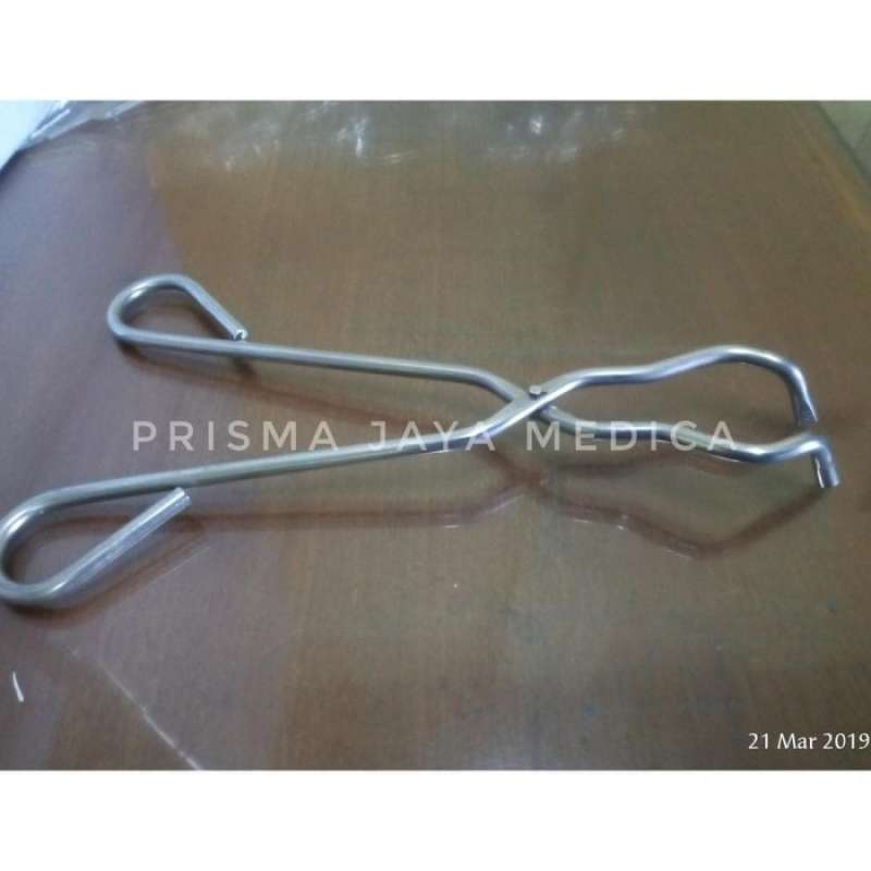 Jual ` Tang Penjepit Cawan / Jepit Crucible Porselene / Ton Krus Jepit ...