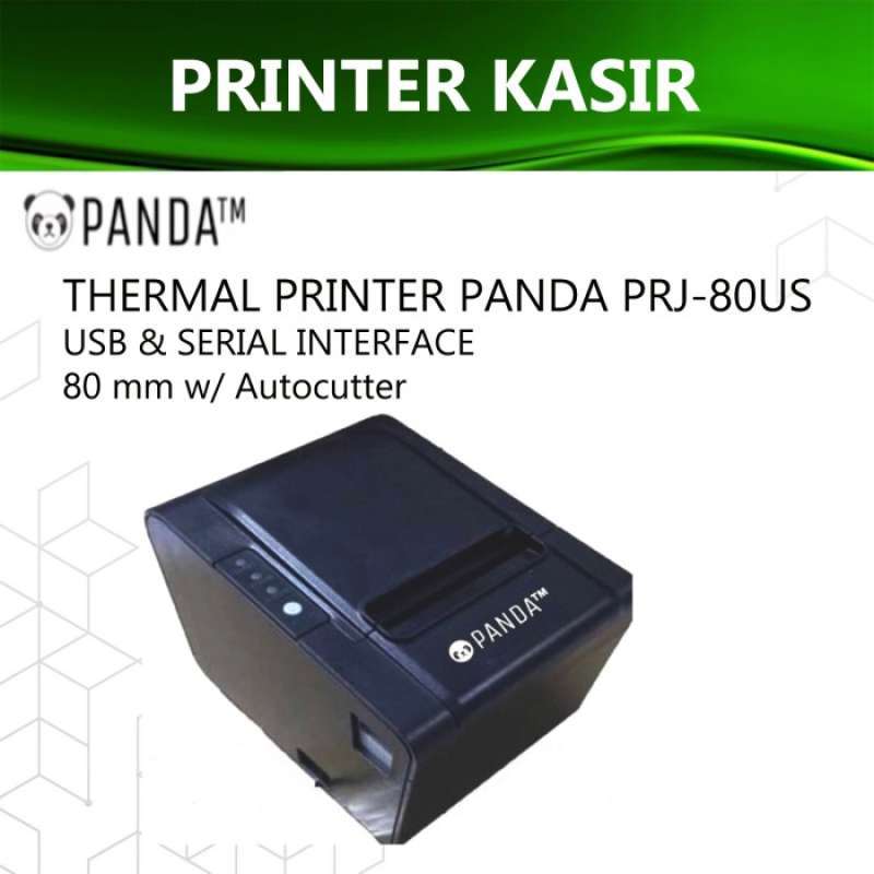 Promo Pos Mini Printer Kasir 80 Mm Thermal Panda Prj-80Us(Usb+Serial+Cutter) Diskon 23% di ...