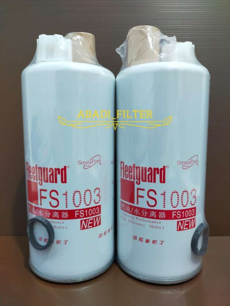 Promo Fuel Filter Fleetguard / Filter Solar Fs1003 / Fs 1003 Diskon 23% ...