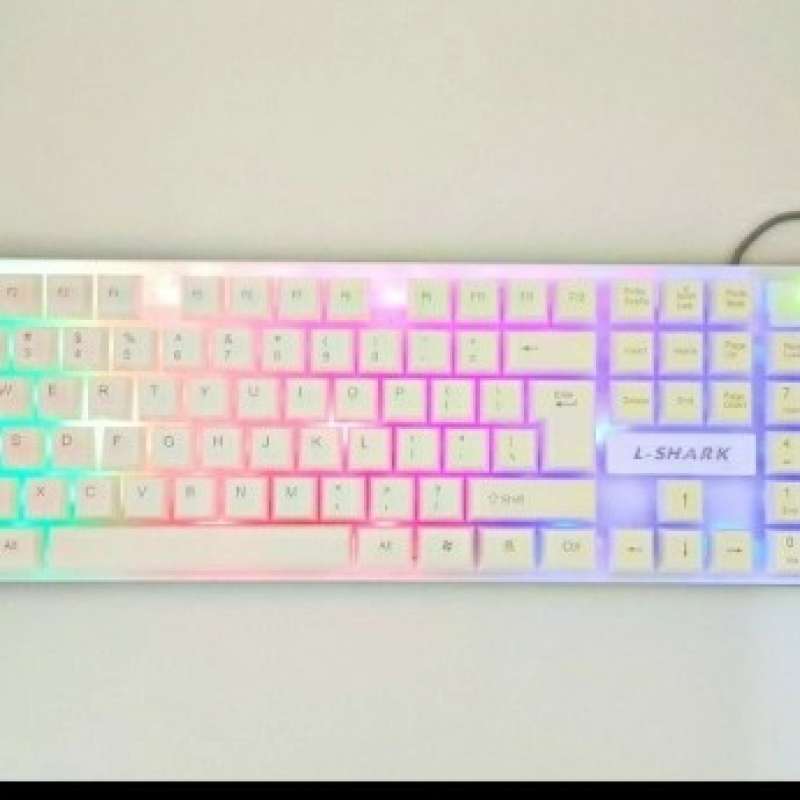 Promo Keyboard Gaming Rainbow K-35 with led/Keyboard gaming backlight ...