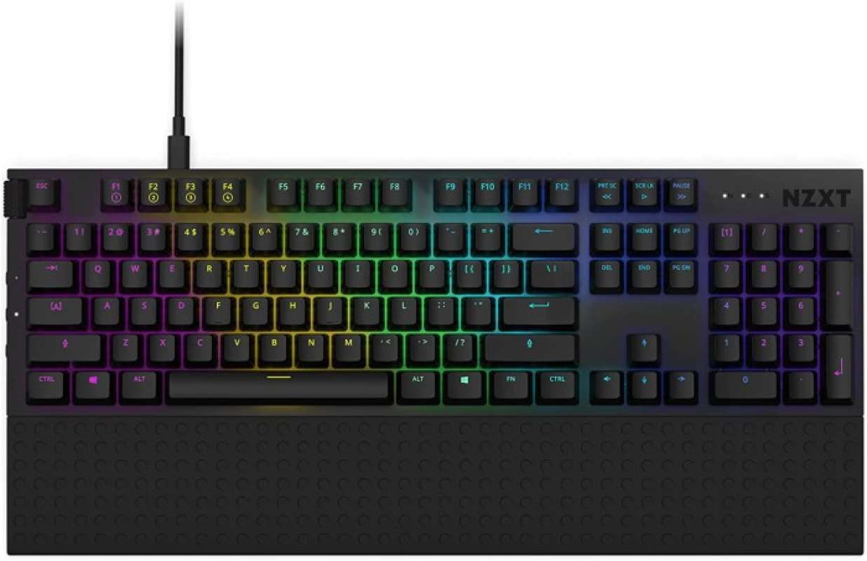 Promo NZXT FULL SIZE BLACK Function Mechanical Keyboard Black | WHite ...