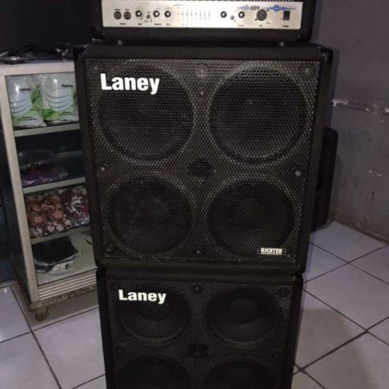Jual Laney Rb9 Bass Amp Head + Rb 410 Cabinet - Ampli Bass Di Seller ...