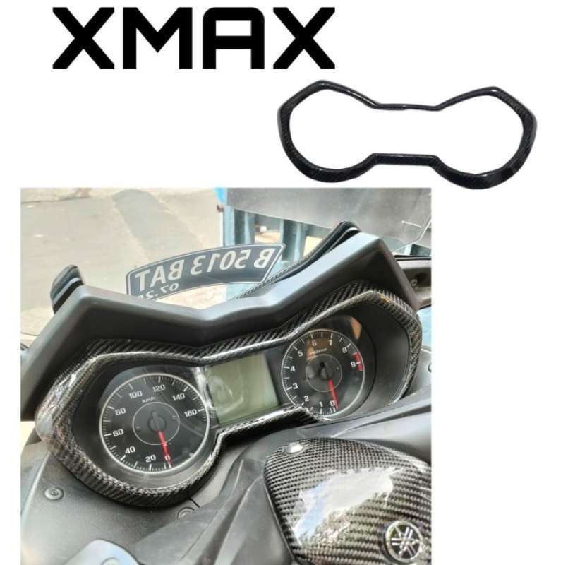 Promo Speedometer Yamaha Xmax 250 Cover Speedo Meter Xmax Carbon Kevlar ...
