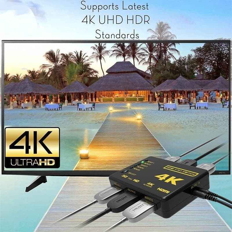 Jual Switch Hdmi 5 Port 4k Ultra Hd With Remote Di Seller Jeqa Komputer - Gedong Meneng, Kota ...