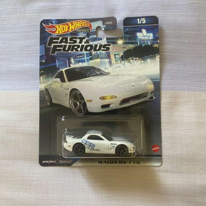 Promo Hot Wheels Premium Mazda RX7 FD Fast and Furious Diskon 23% di ...