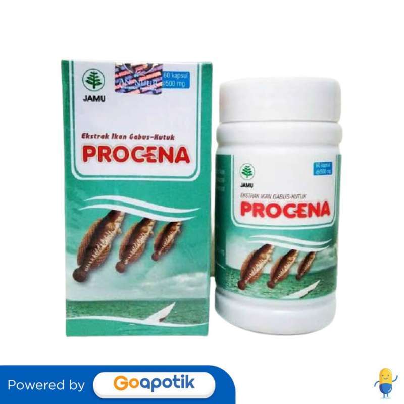 Jual Procena Ekstrak Ikan Gabus Botol 60 Kapsul Di Seller Apotek Lativa ...