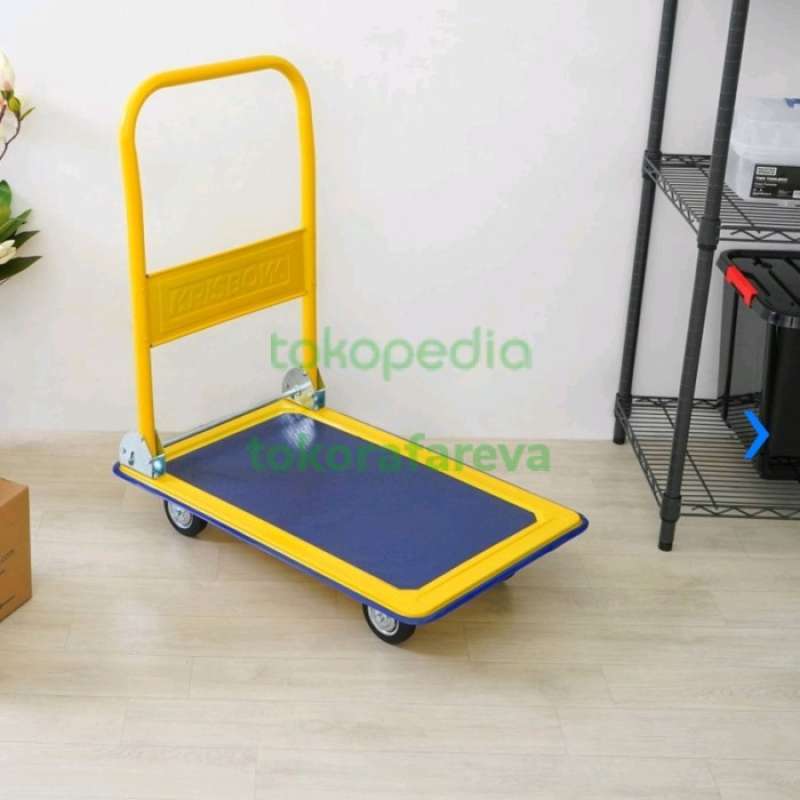 Promo Troli barang Besi sangat kokoh & mudah dilipat beban max 150 kg ...