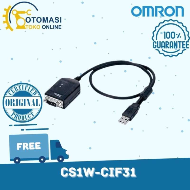 Promo Usb-serial Conversion Cable Cs1w-cif31 Diskon 23% Di Seller ...
