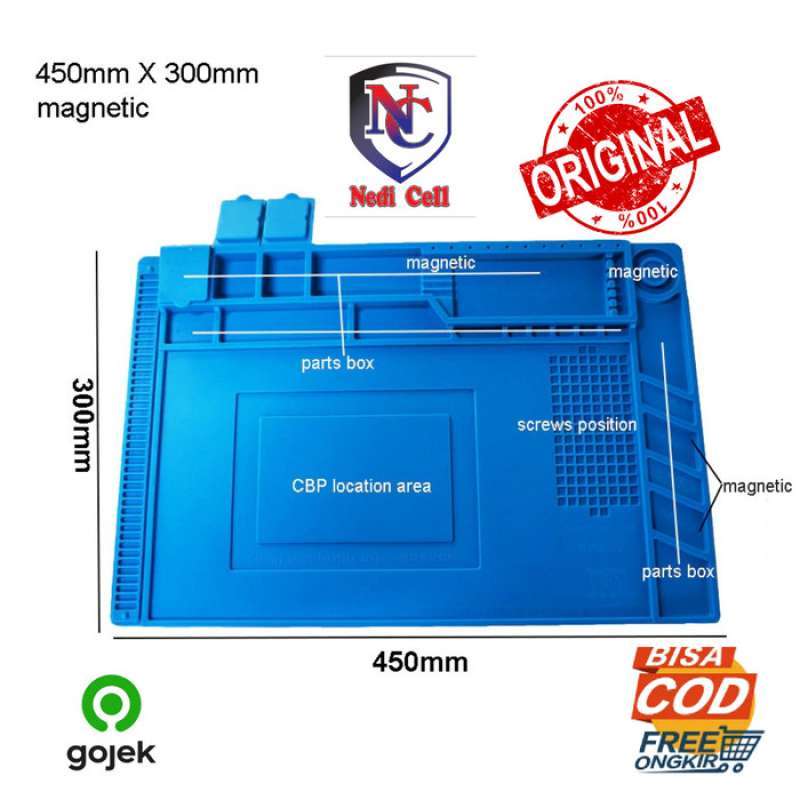 Jual Karpet Anti Panas Alas Service Hp Di Seller Amero Store - Duren ...