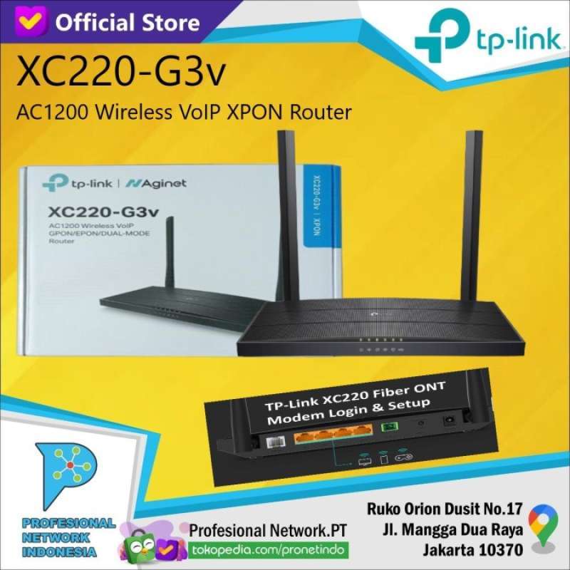 Promo Tp-Link Xc220-G3V Ac1200 Wireless Voip Gpon Router Diskon 3% di ...
