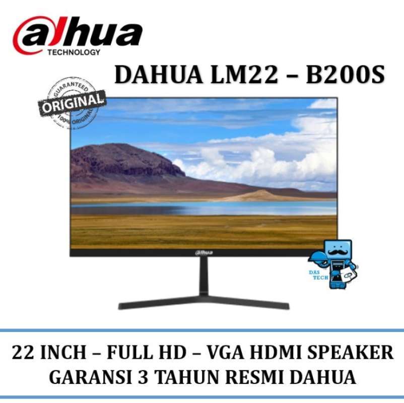 Promo Monitor Dahua 22inch Lm22 - B200s Hdmi Vga Speaker Vesa - Diskon 23% Di Seller Hexana ...