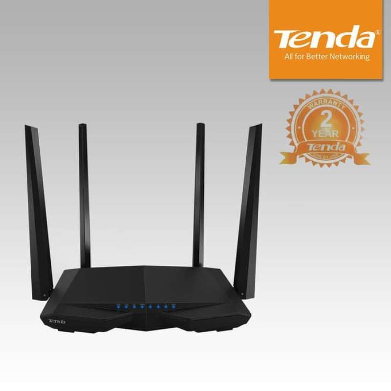 Promo Tenda Ac6 Router Wifi Dual Band Ac1200 Mbps Diskon 23% Di Seller ...