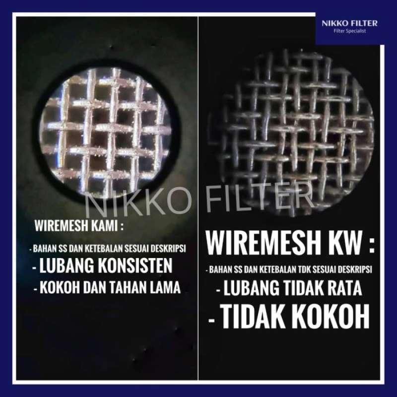 Jual Wiremesh 16 Black Saringan Ss 304 1.2m / Kawat Nyamuk Wire Mesh ...