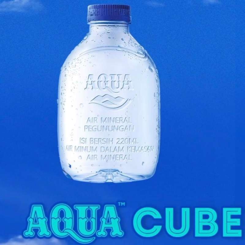 Jual Aqua Cube 220ml Botol Limited Edition Di Seller Kelontong Onlinee - Pegangsaan Dua, Kota ...