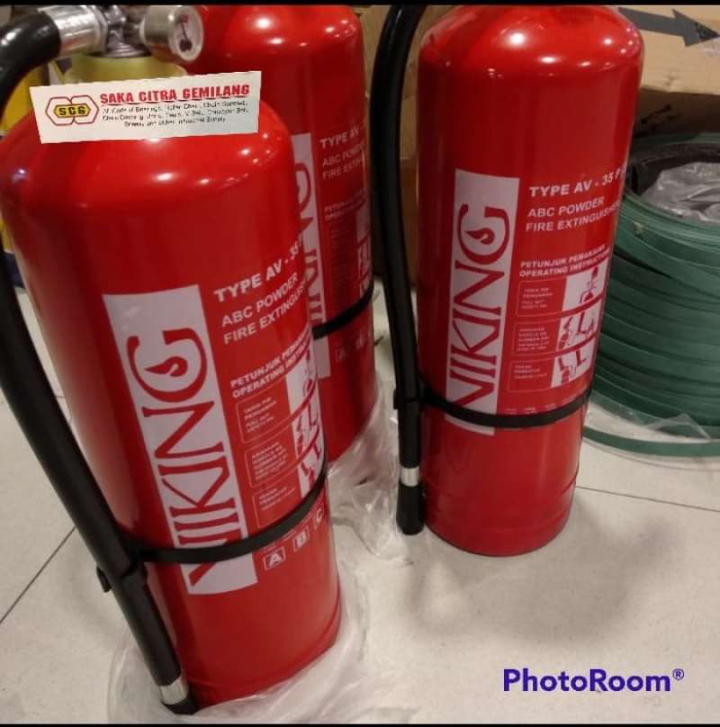 Promo Apar Abc Powder 3,5kg Merk Viking Diskon 23% Di Seller Indah ...