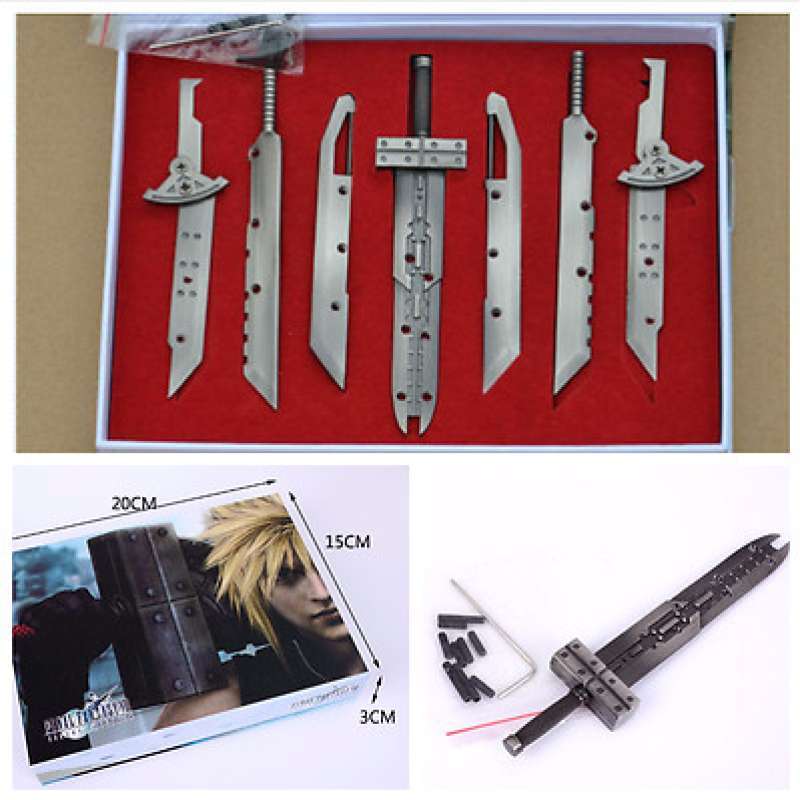 Promo Final Fantasy Ff 7 Vii Advent Children Cloud Assembled Blade Box ...