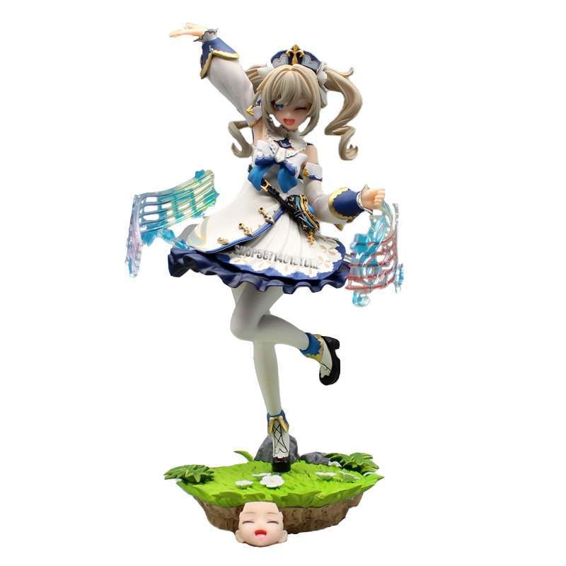 Jual Anime Genshin Impact Figure Gk Barbara Action Figures Project ...