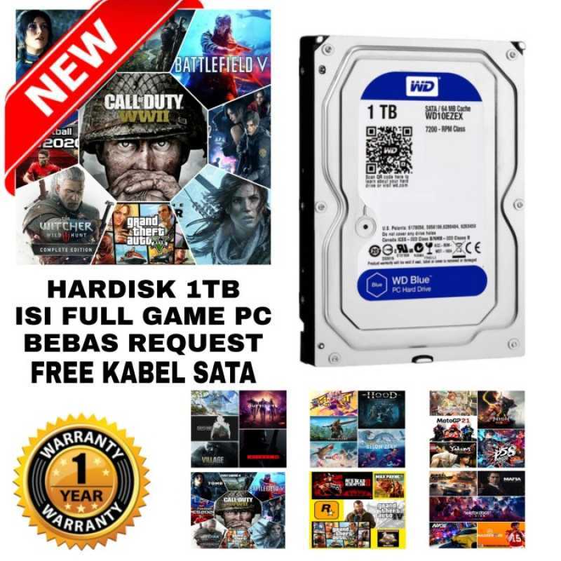 Promo Hdd Internal Pc 1tb Full Game Pc Diskon 23% Di Seller Hexana ...