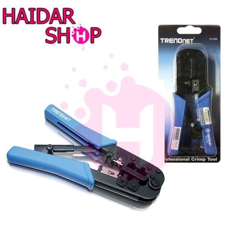 Jual Crimping Tool Trendnet Tc-Ct68 Rj45|Rj11 di Seller Chima Store ...