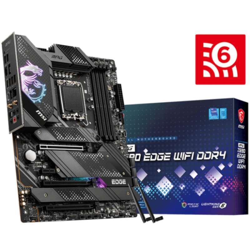 Promo Msi Mpg Z690 Edge Wifi Ddr4 Intel Z690 Lga1700 Motherboard Diskon ...