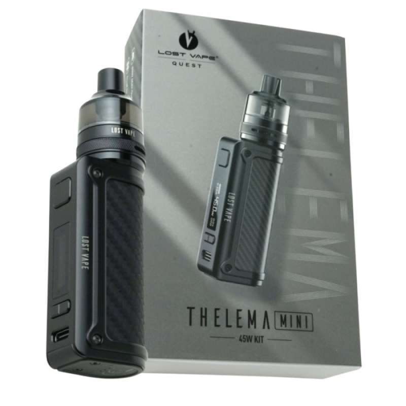 Promo Thelema Mini 45W Kit - Carbon Fiber Terbaik Diskon 26% di Seller ...
