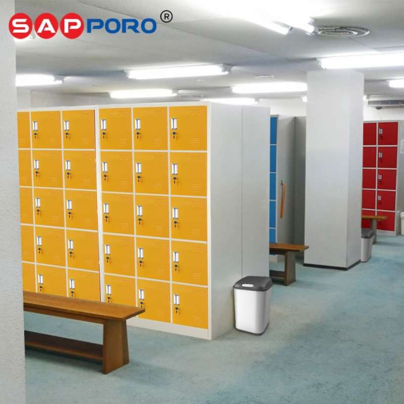 Jual [ Luar Jabodetabek ] Sapporo Koln 15 - Loker Besi 15 Pintu | Steel ...