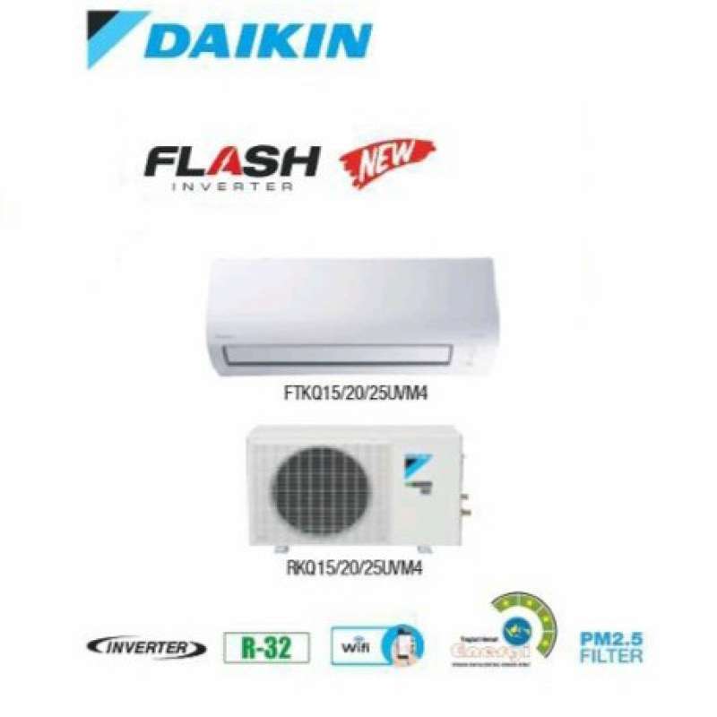 Jual Ac Split Daikin Flash Inverter 1 Pk Stkq25uv / Ftkq25uv Di Seller ...