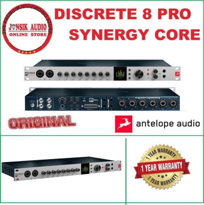 Promo Antelope Audio Discrete 8 Synergy core USB Audio Interface Diskon 23% di Seller Qeira ...