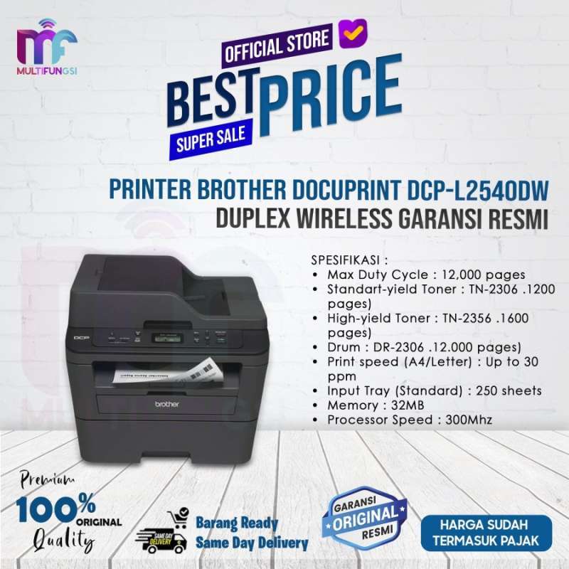 Brother Printer Indonesia 🔥 Harga & Spesifikasi Terbaru Juni 2026