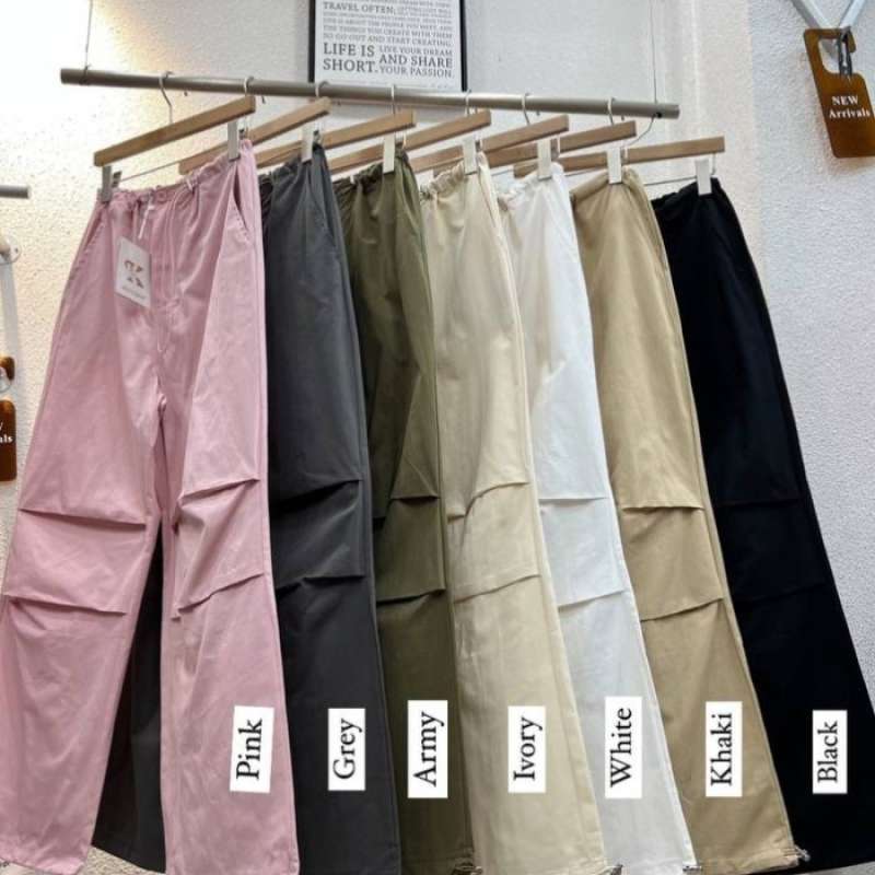 Jual Newâ€¼ï¸ lisa Cargo Pants, Parasut Hits, Mirip Blackpink Di Seller ...