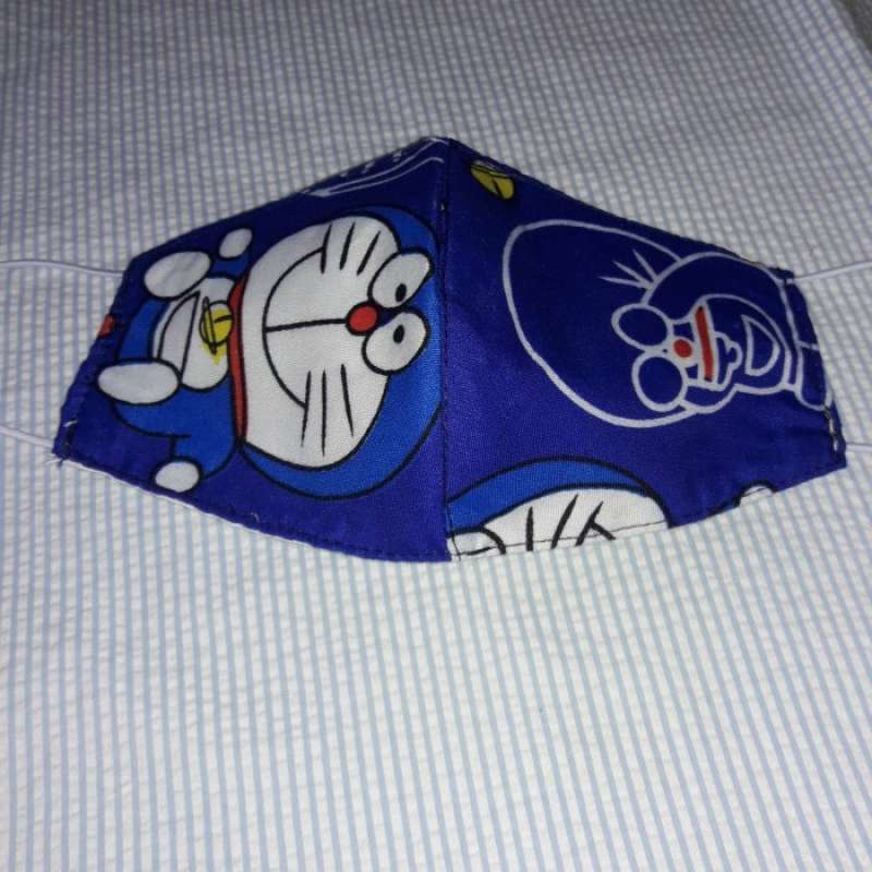 Promo Masker Anak Doraemon 3ply Diskon 23% Di Seller Babana Store ...