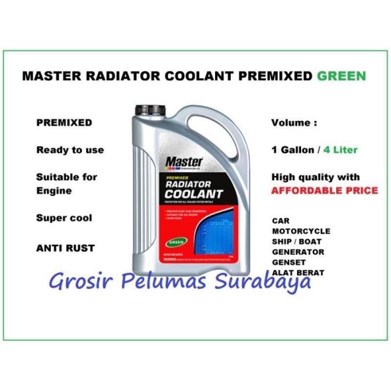 Promo Master Radiator Coolant 4Ltr Diskon 23% di Seller TokOtomotif ...