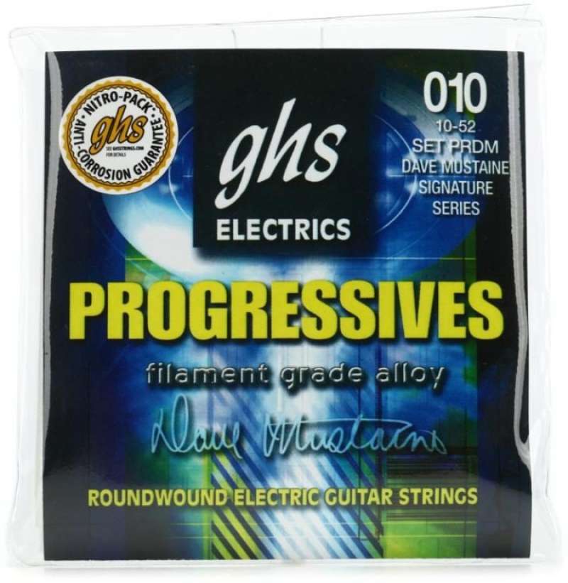Promo GHS Electric DAVE MUSTAINE SIGNATURE Electric Guitar Strings ...
