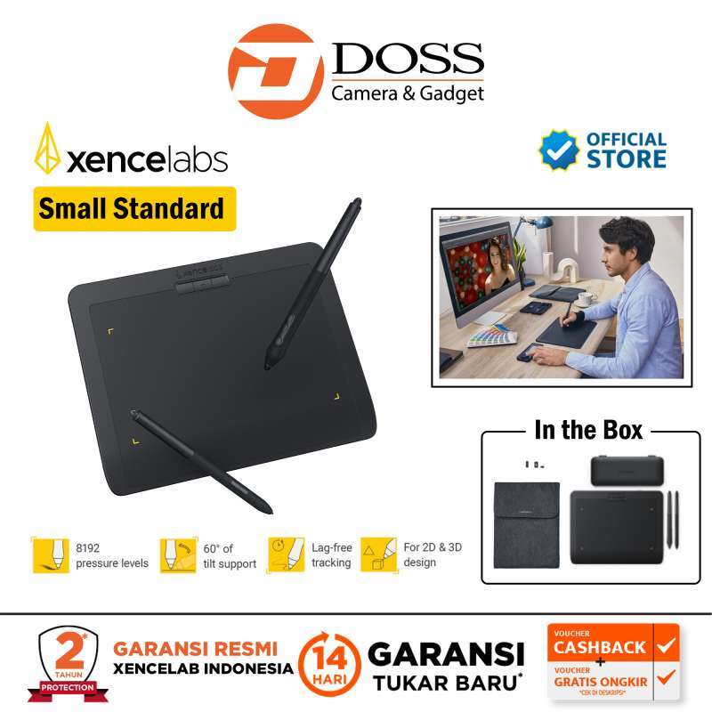 Jual XenceLabs Pen Tablet Small Standard Drawing Pen Tablet di Seller ...